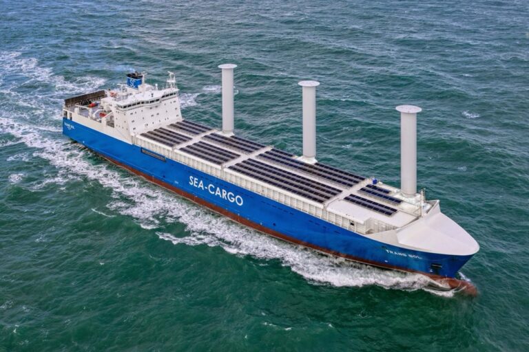 Norsepower Rotor Sails™ support the launch of Sea-Cargo’s Trans Hav and ...